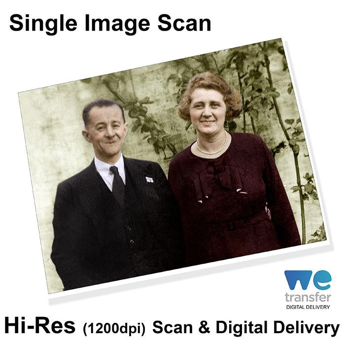 Single CUSTOM Image Scan (hi-res)